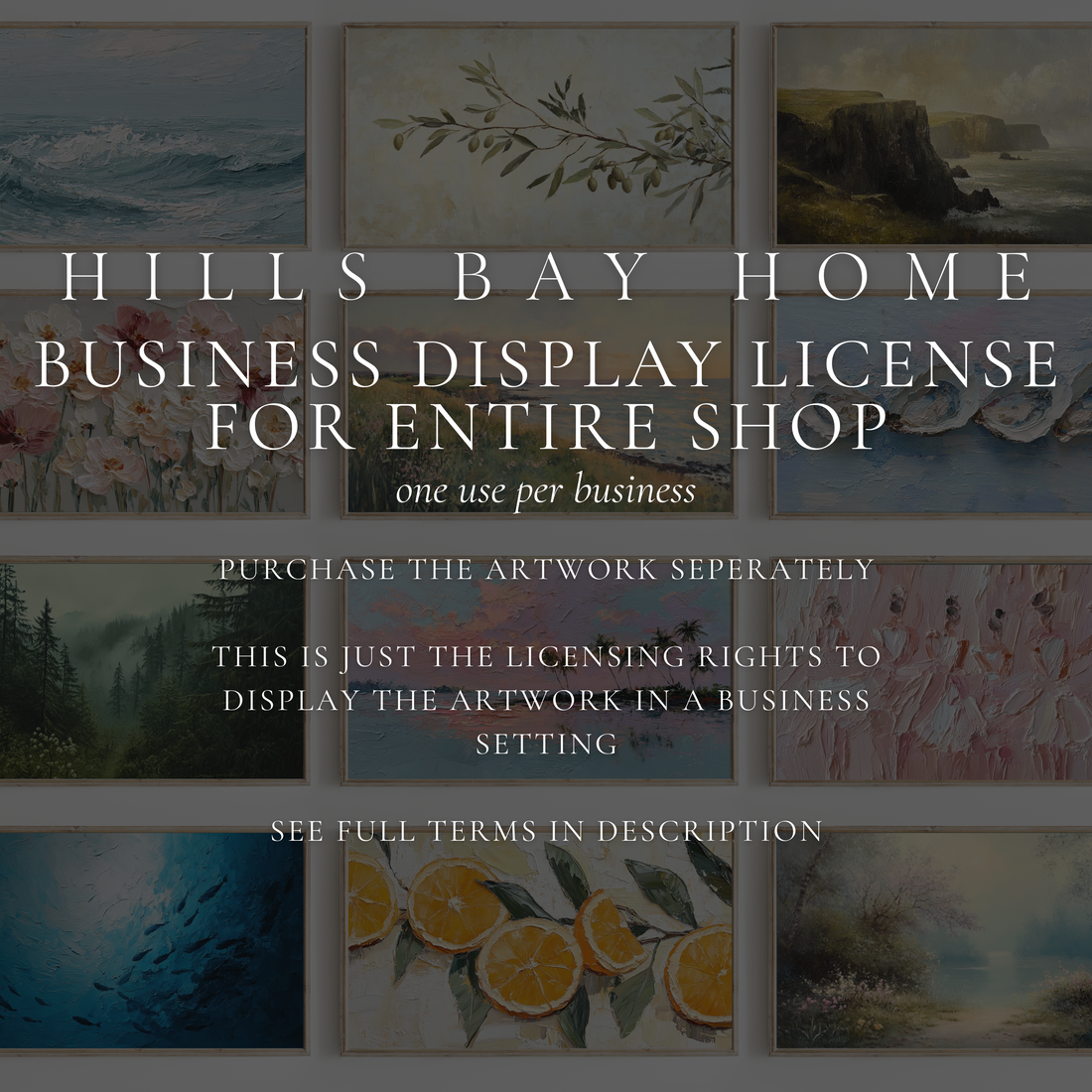 Business Display License – HILLS BAY HOME